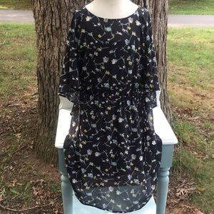 Pinch | Dresses | Nwot Pinch Womens Sheer Floral Dress Sz Small | Poshmark